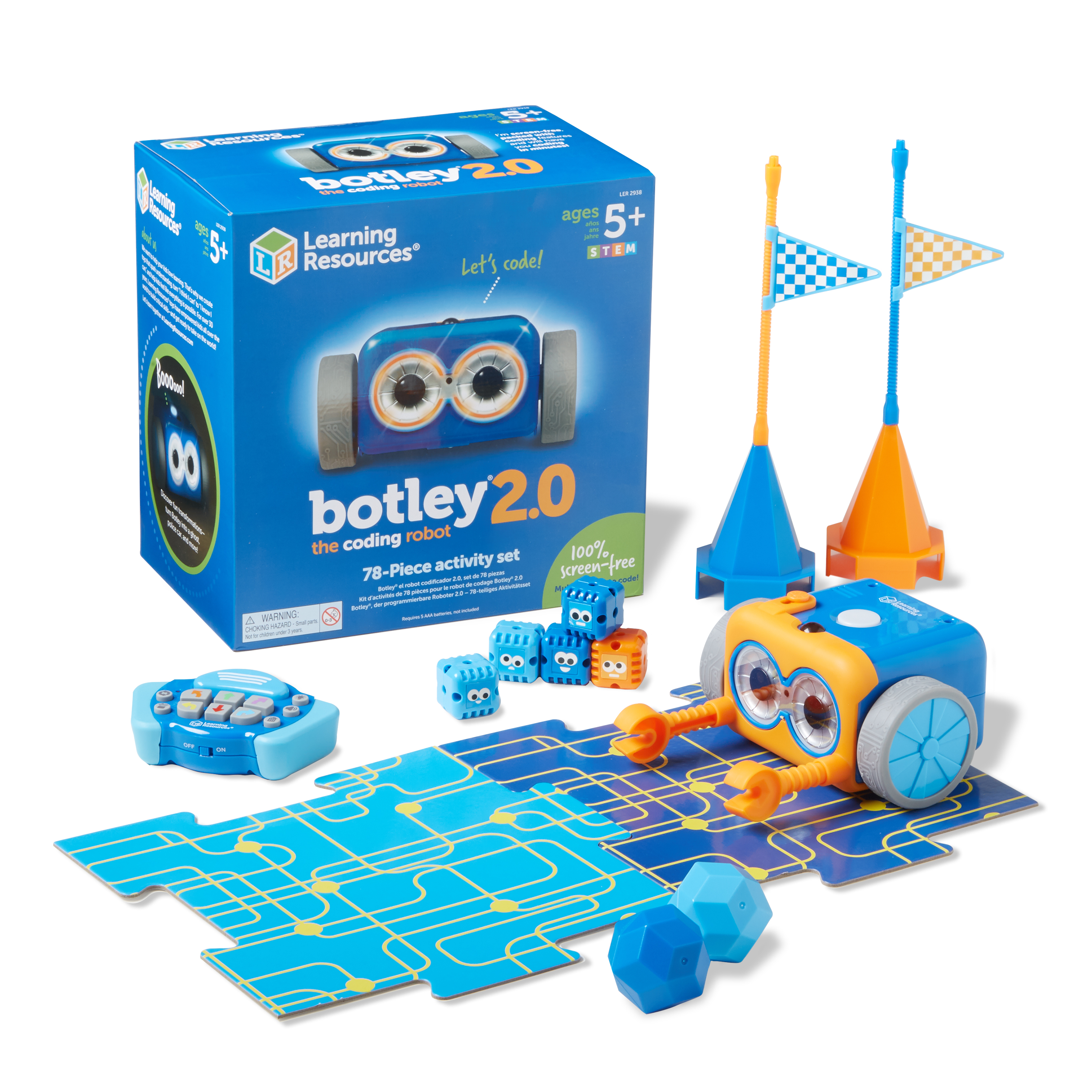 Learning Resources Botley 2.0 the Coding Robot Activity Set | HSN
