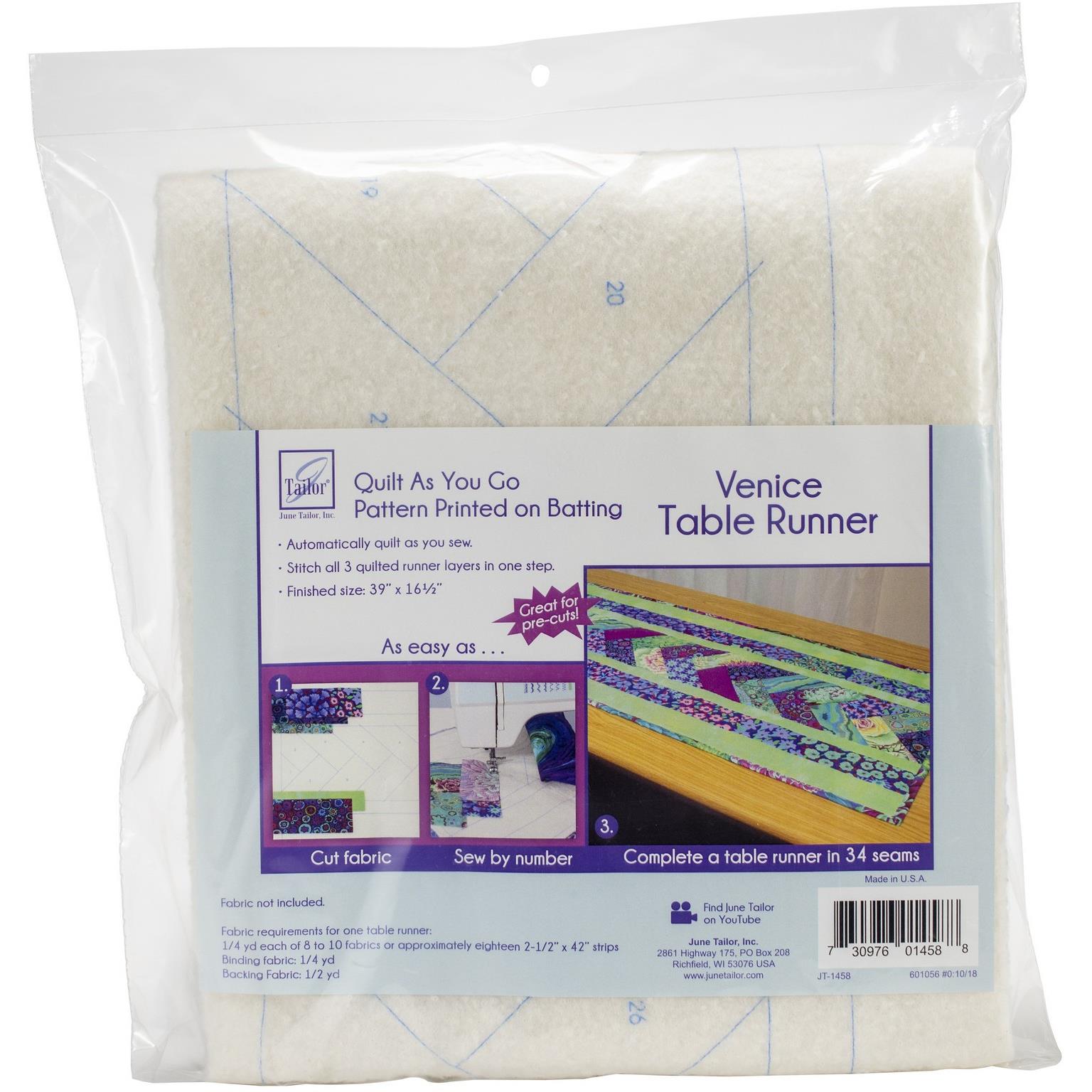 June Tailor Quilt As You Go Table Runner - Venice | HSN