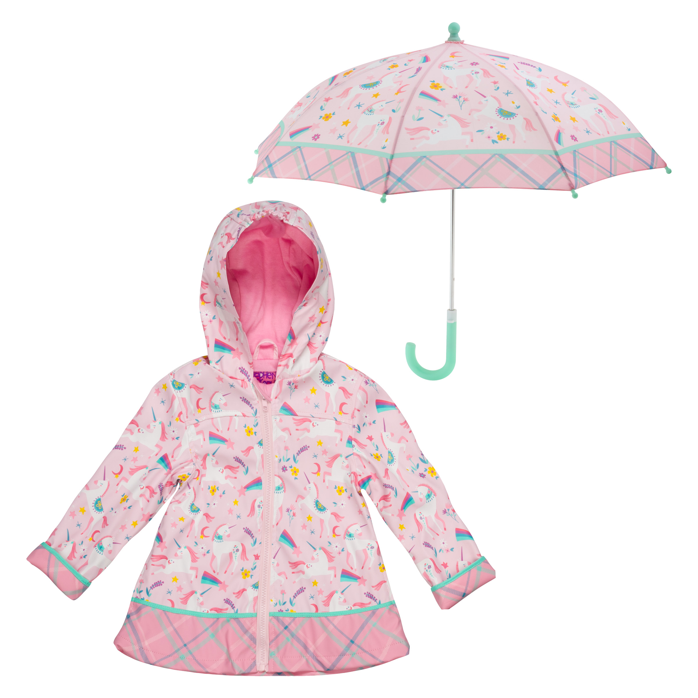 Stephen Joseph Umbrella and Raincoat Bundle - 20743738 | HSN
