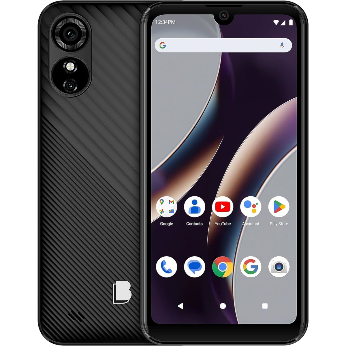 BLU G33 32GB Dual SIM GSM Unlocked Android Phone - Black - 23405342 | HSN