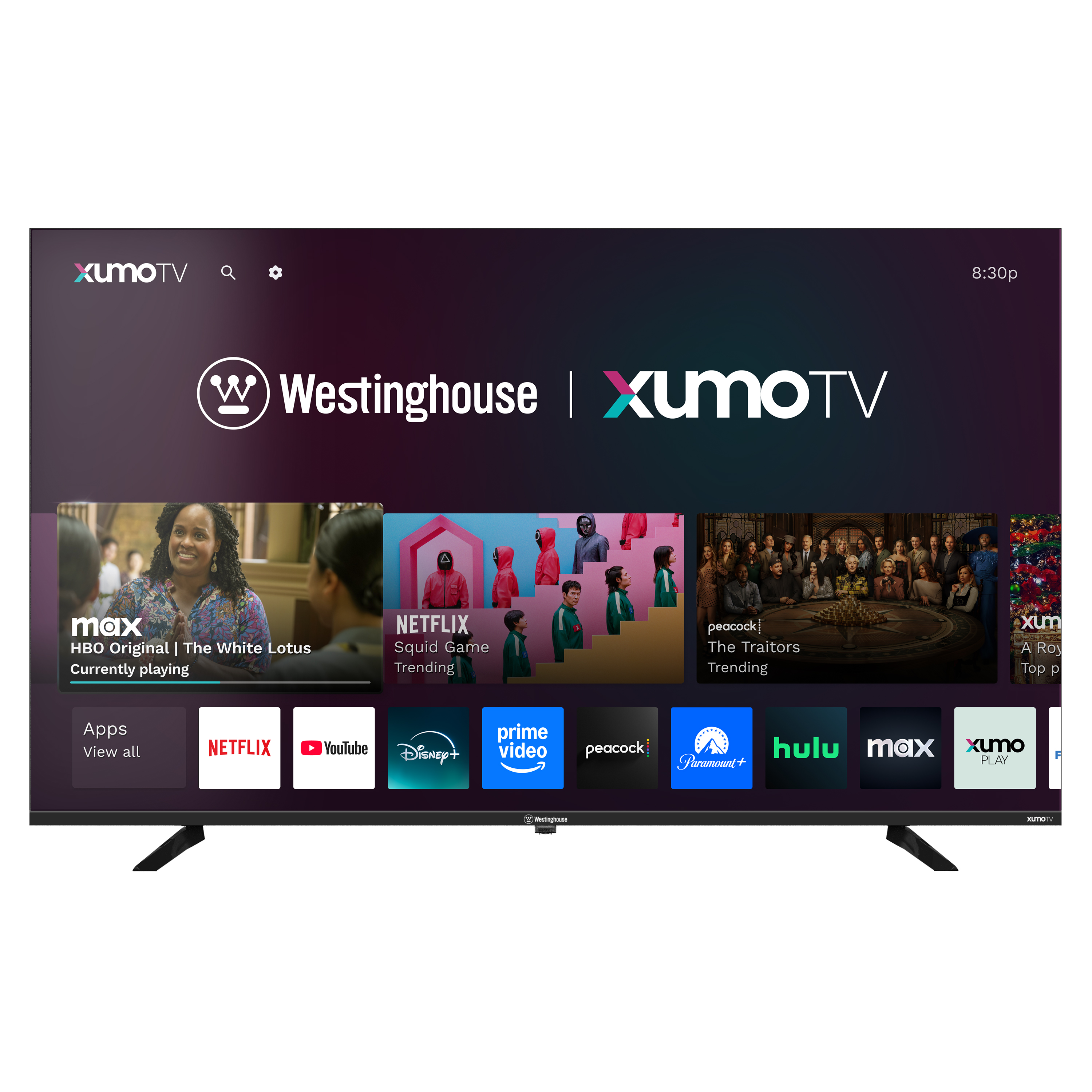 Westinghouse 55" Smart 4K UHD LED LED XUMO TV w/HDR & Voice Remote | HSN