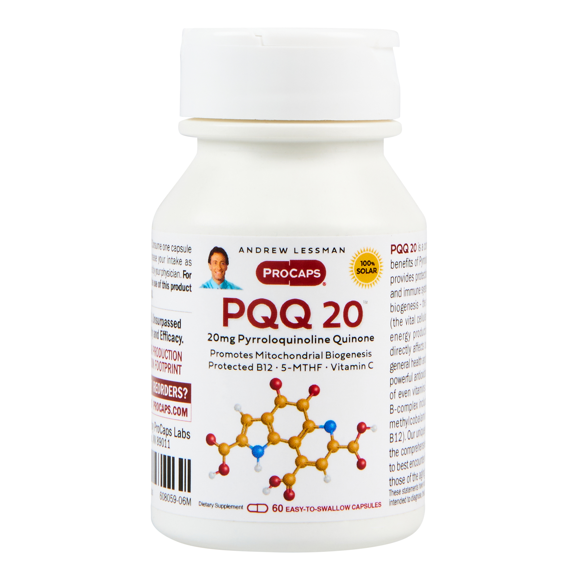 Andrew Lessman Pyrroloquinoline Quinone - 60 Capsules | HSN