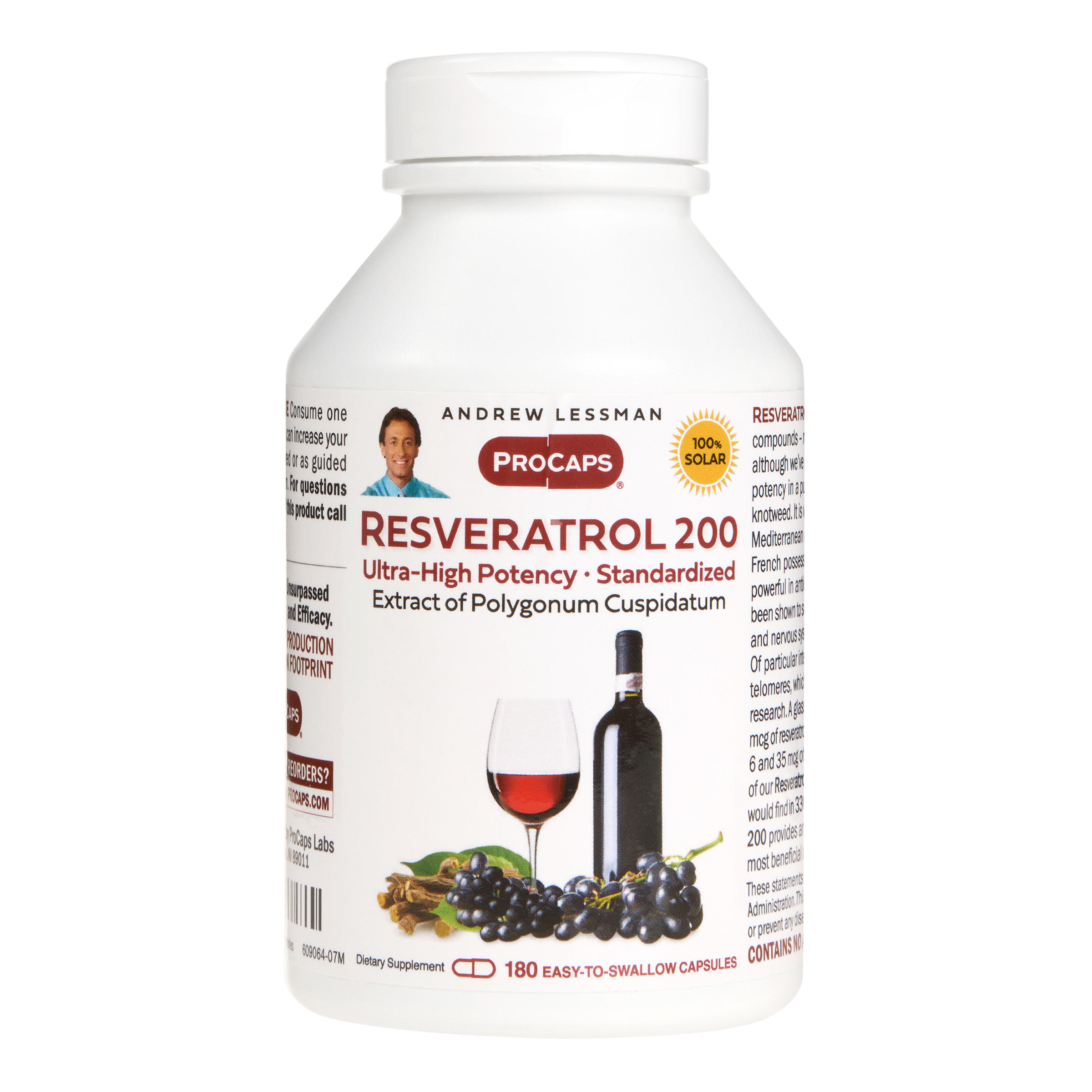 Andrew Lessman Resveratrol-200 - 60 Capsules | HSN