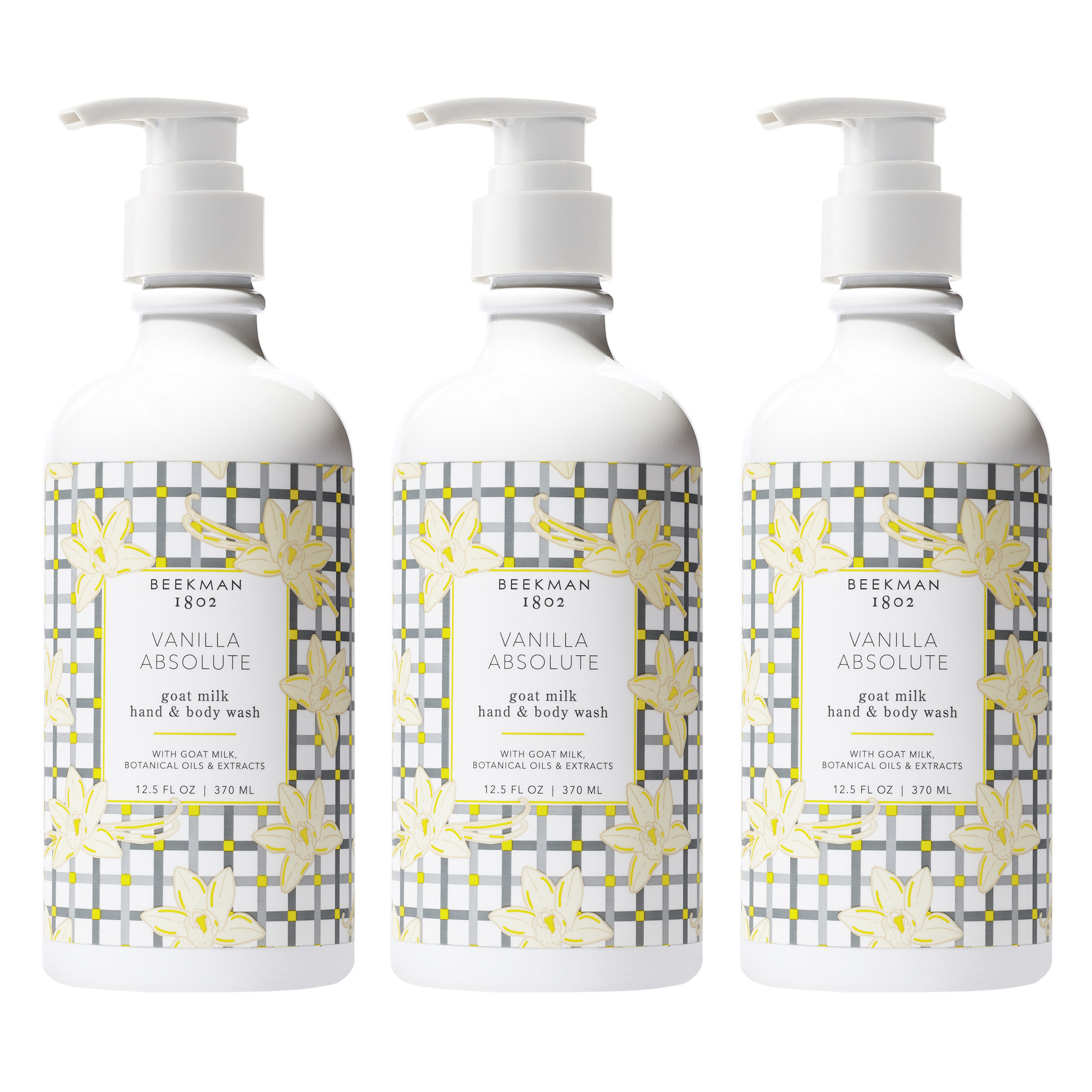 Beekman 1802 Vanilla Absolute Hand & Body Wash 3-pack Auto-Ship® | HSN