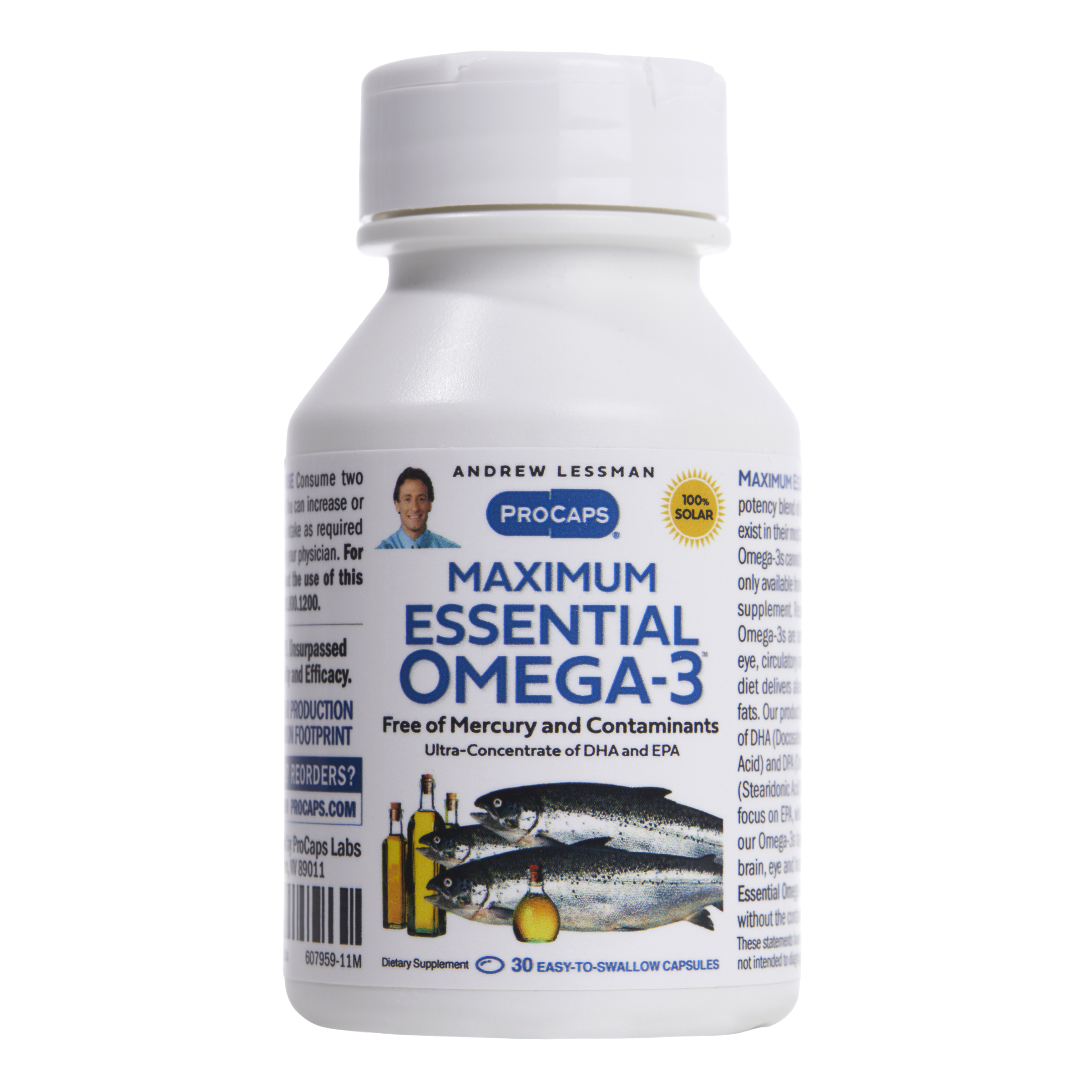 Andrew Lessman Maximum Essential Omega-3 Unflavored - 30 Capsules | HSN
