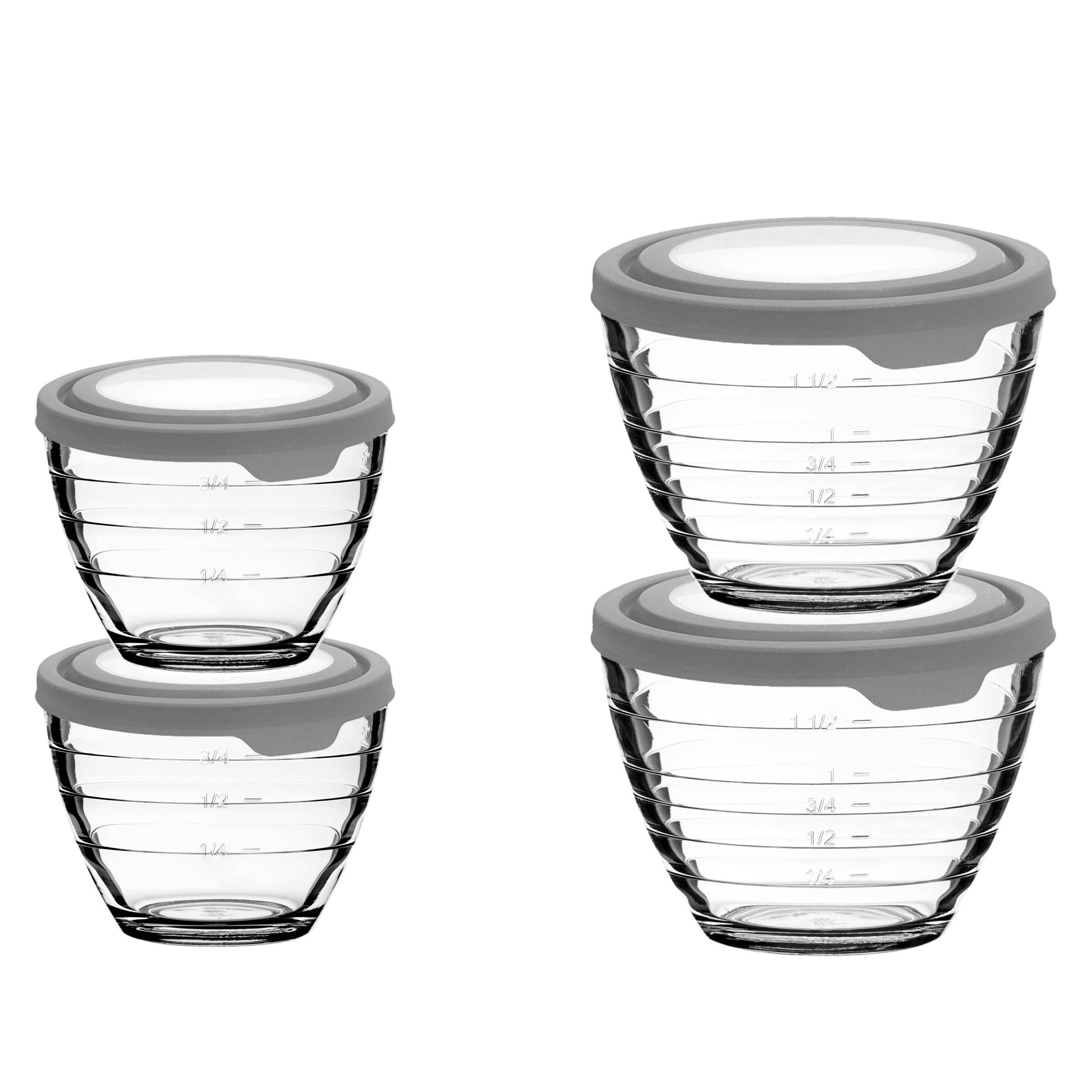 Anchor Hocking 8-piece TrueSeal 4-in-1 Prep & Strore Bowl Set ...