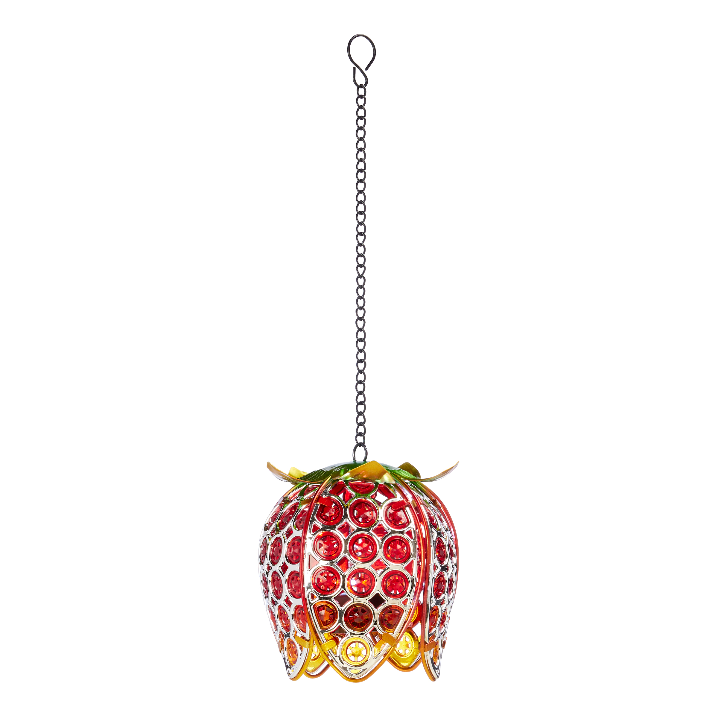 Plow & Hearth 3-in-1 LED Solar Jeweled Tulip Lantern - 22127303 | HSN