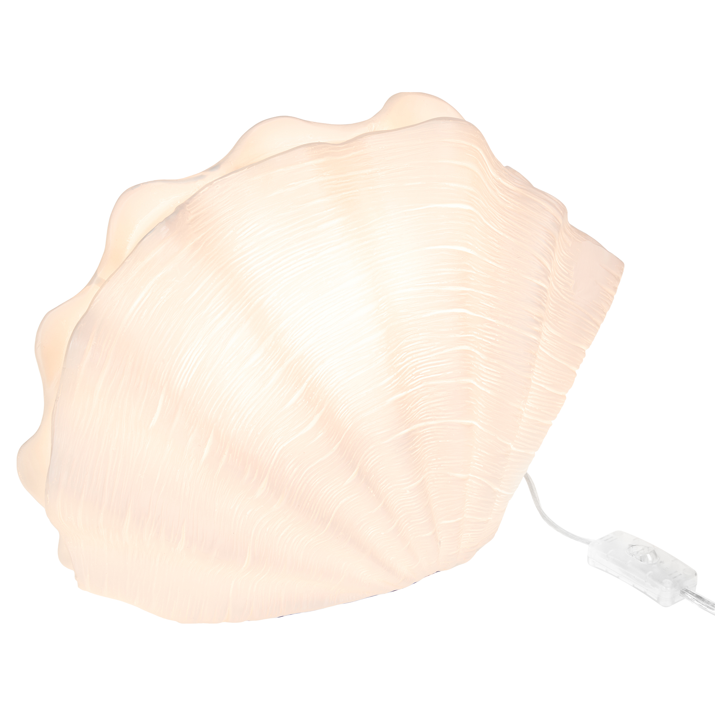 Concierge Collection 10 inch Shell-Shaped Table Lamp | HSN