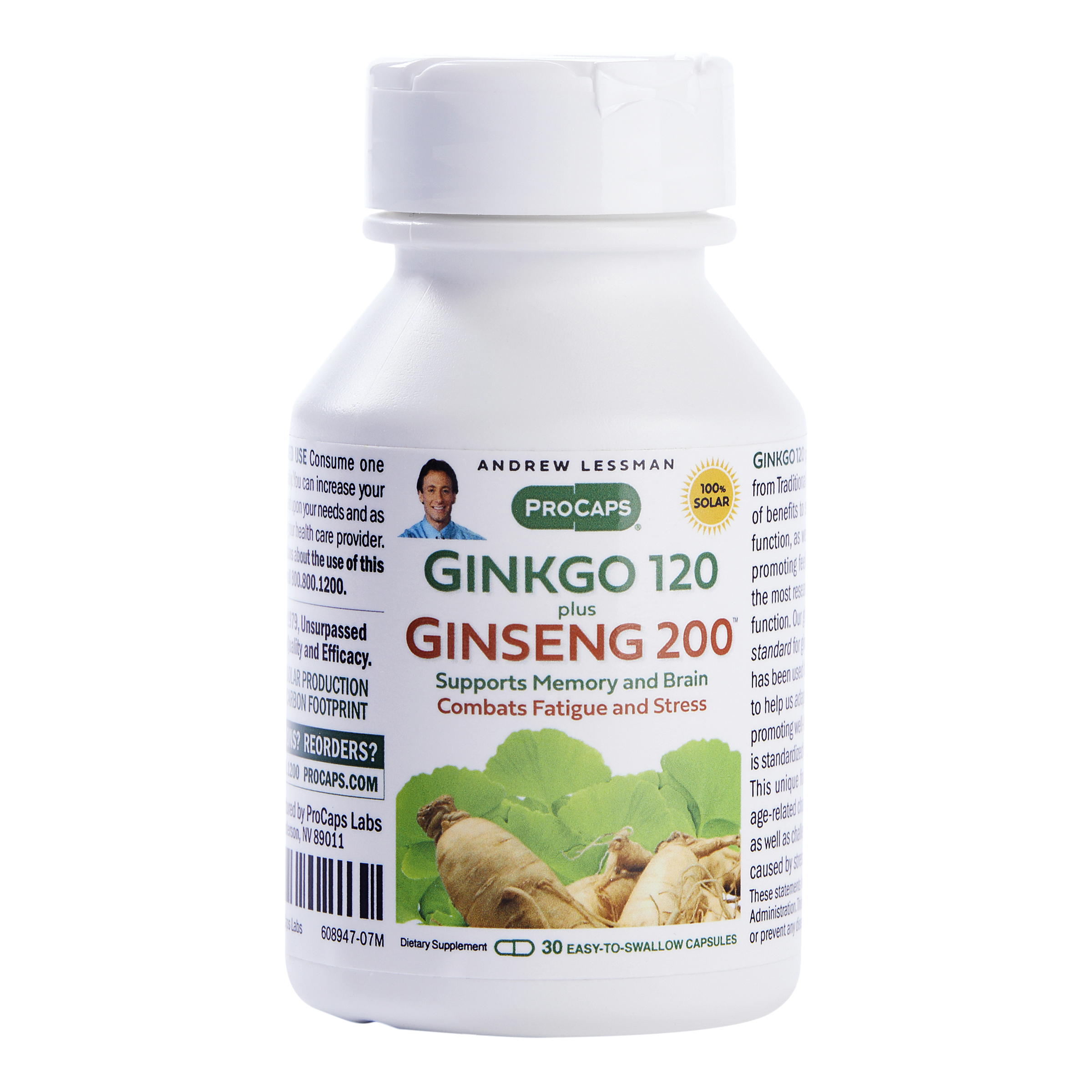 Andrew Lessman Ginkgo 120 Plus Ginseng 200 | HSN