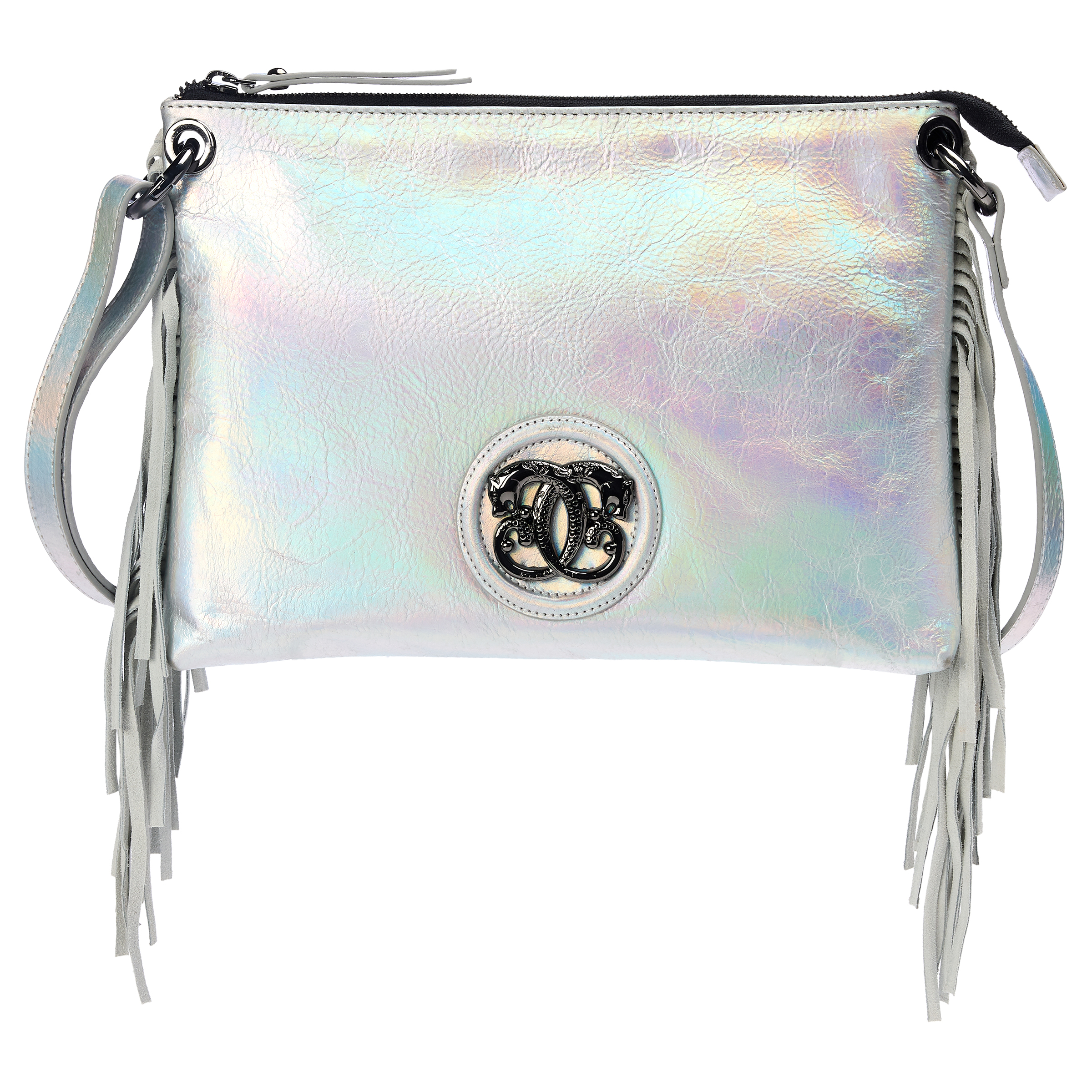 Sharif Legacy Leather Fringe Top Zipper Mini Hobo Crossbody - 23507583 ...