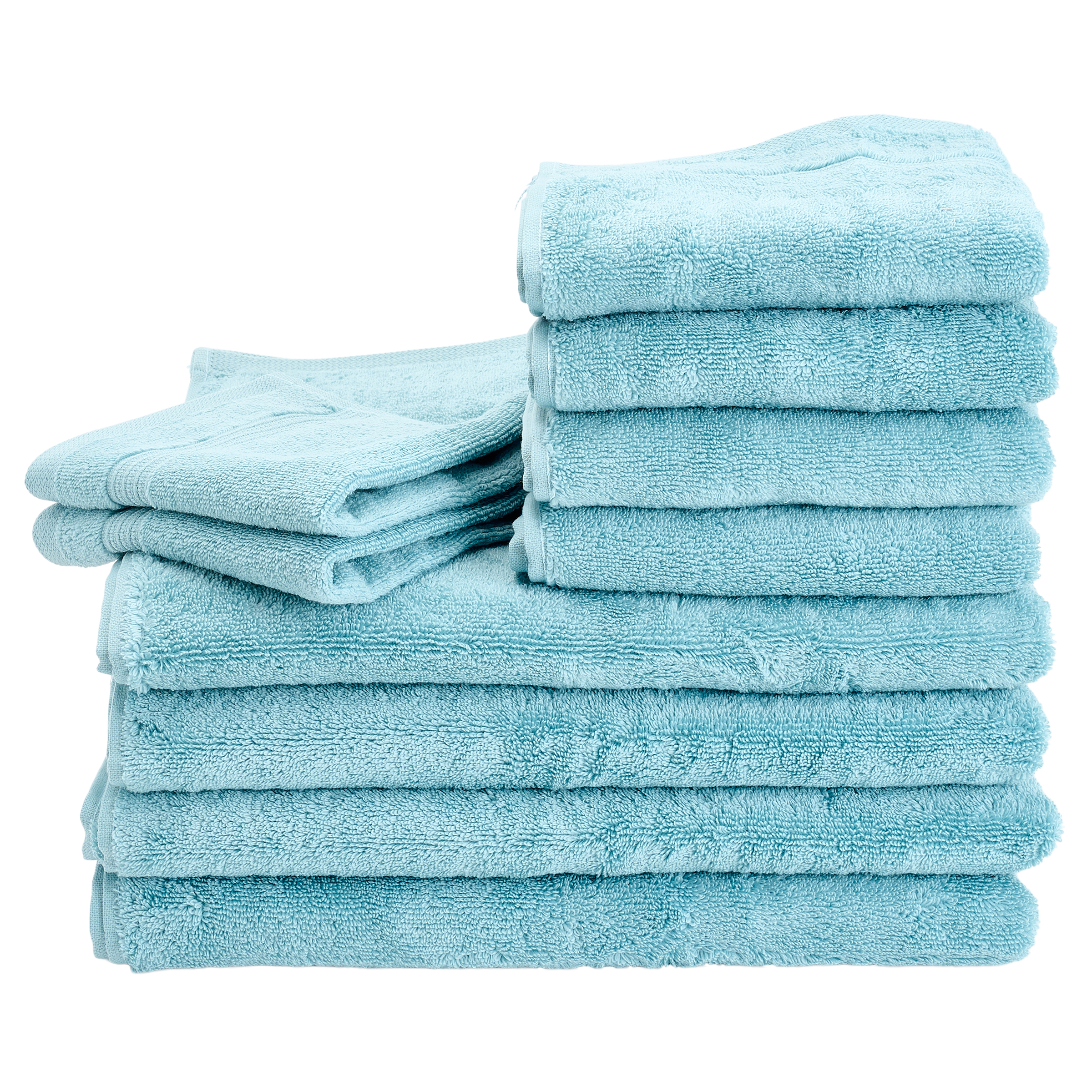 Concierge Collection 100% Turkish Cotton Quick-Dry 10pc Towel Set | HSN