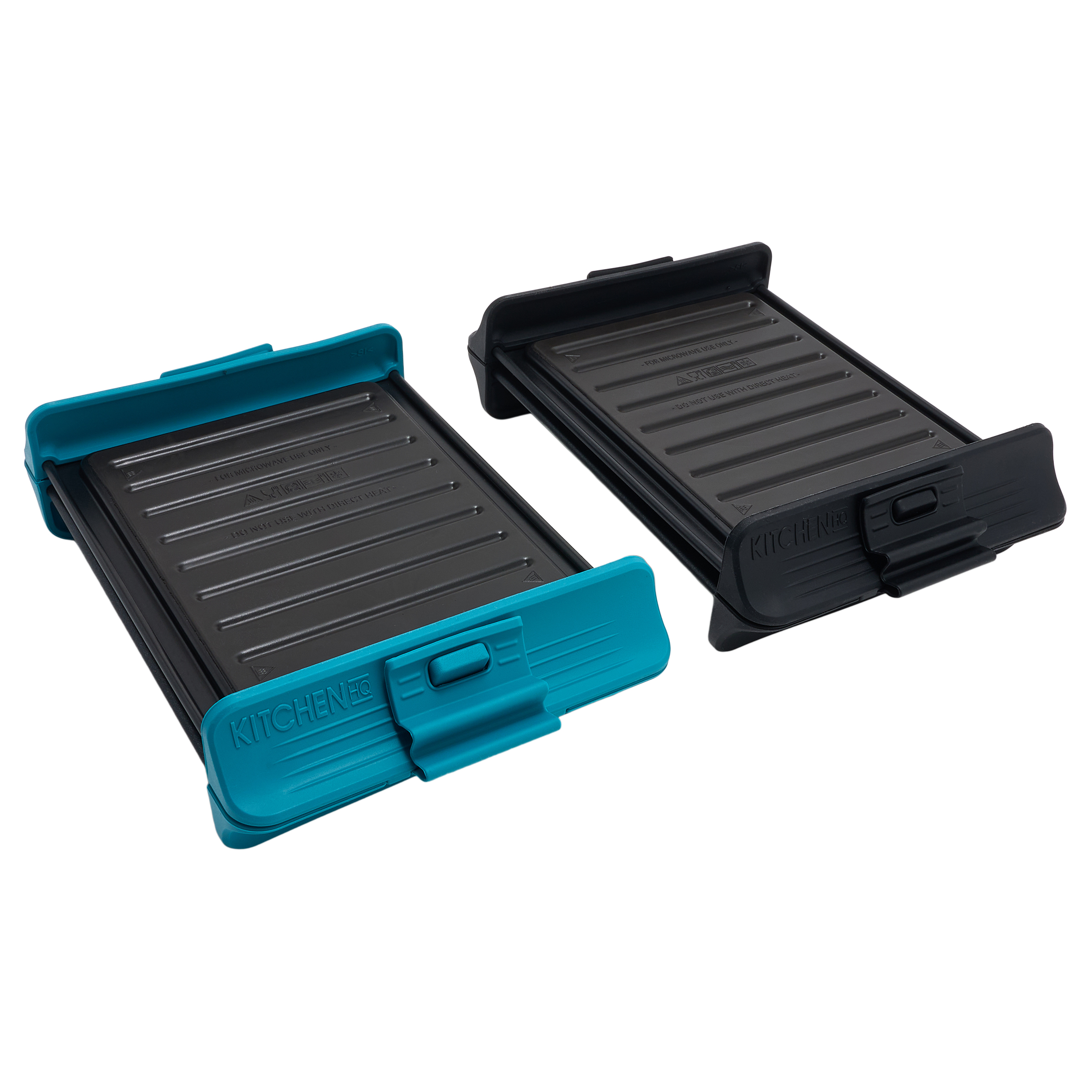 Kitchen HQ 2-pack Rectangular Microwave Grills - 23613850 | HSN