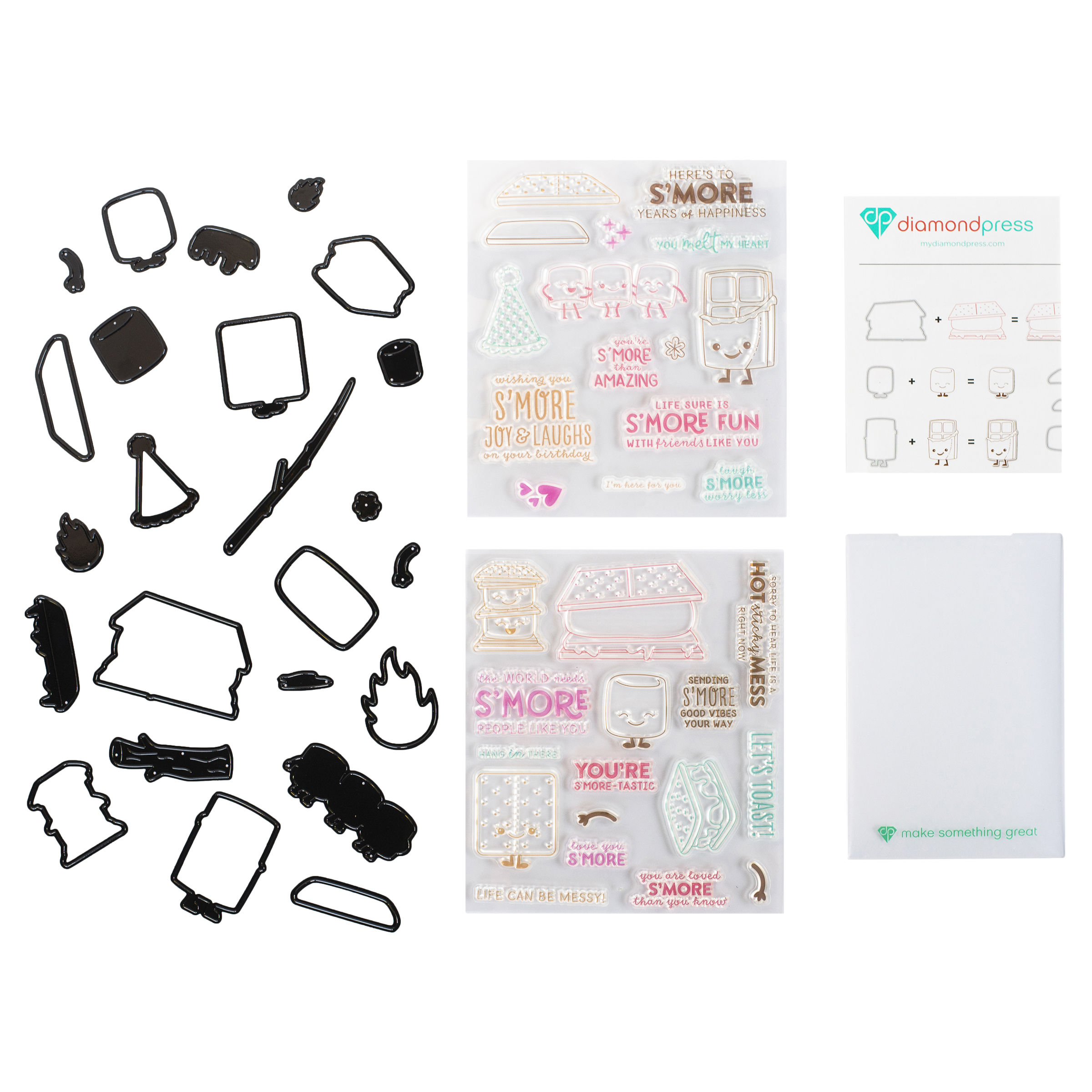 Diamond Press Smore-tastic Stamp and Die Kit | HSN