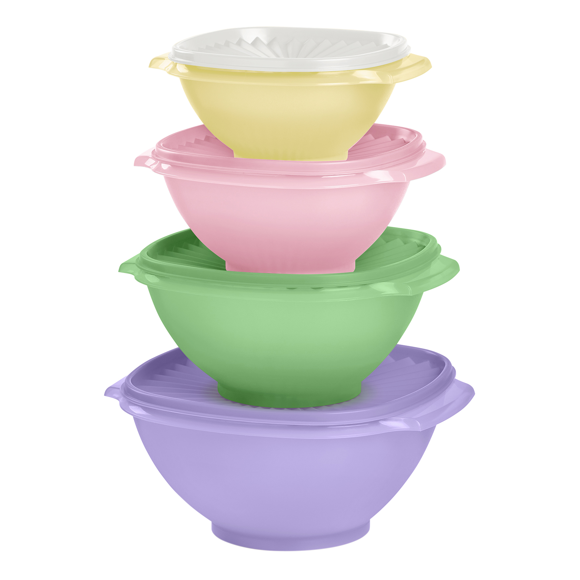 Tupperware® 8-piece Heritage Sheer Square Bowl Set | HSN