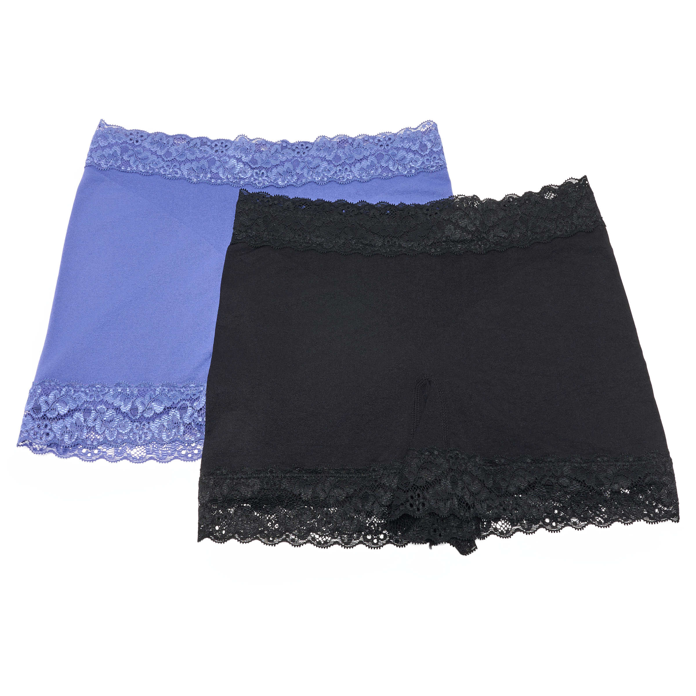 Rhonda Shear 2-pack Seamless Lace Boyshort | HSN