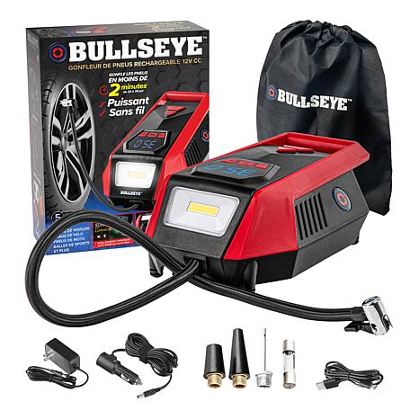 Bell & Howell Bullseye Car 12V DC Tire Inflator with Carry Bag ...