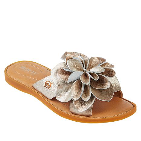 Born Ivory Leather Sandal - 20642770 | HSN