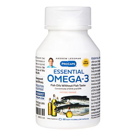 Essential Omega-3 Orange - 60 Capsules - 9580427 | HSN