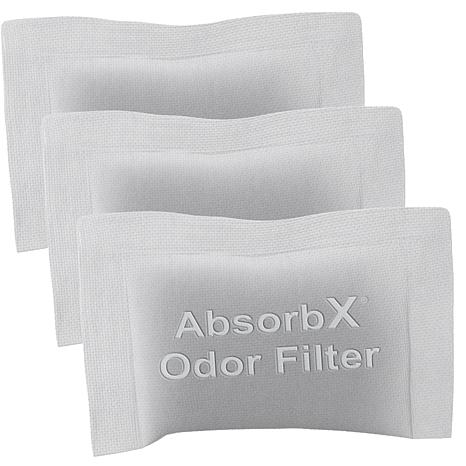 Halo AbsorbX Odor Filters for Trash Cans and Recycle Bins 3-Pack | HSN