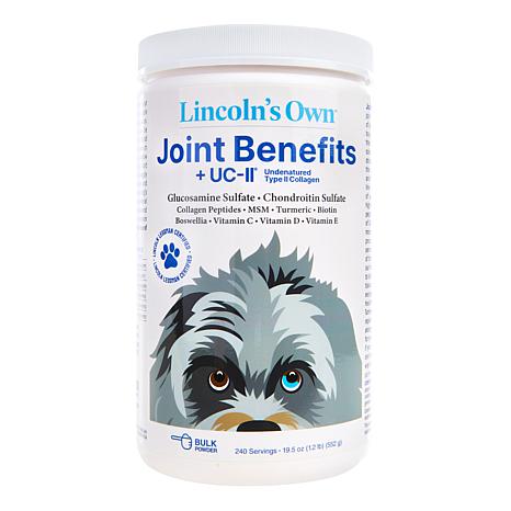 Andrew Lessman Joint Benefits for Dogs UC-II - 240 servings | HSN