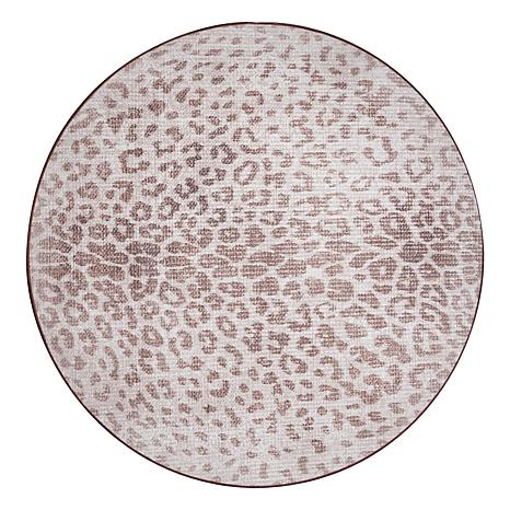 My Magic Carpet Miya Leopard Washable Area Rug - 10089596 | HSN