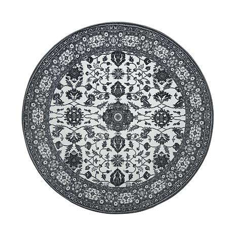 My Magic Carpet Ramage Washable Round Area Rug - 10089590 | HSN