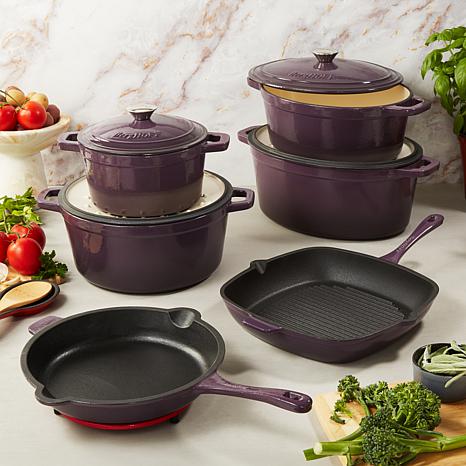 Neo 10-piece Cast Iron Cookware Set | HSN