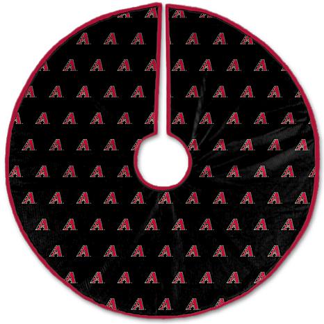 Officially Licensed MLB Christmas Tree Skirt - Arizona Diamondbacks | HSN