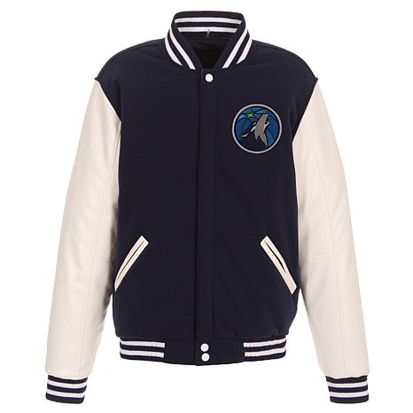 Officially Licensed NBA Unisex Fleece & Faux Leather Jacket - 10088656 ...