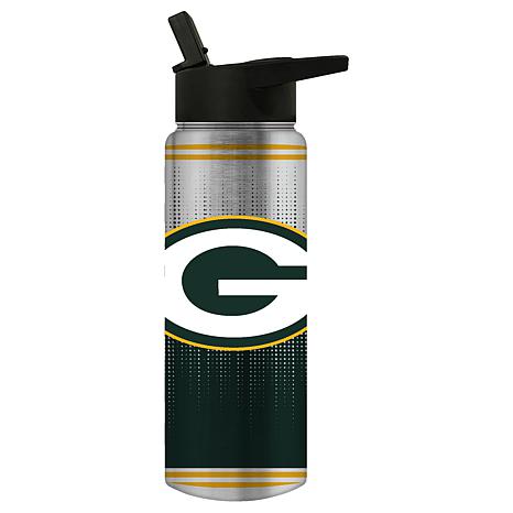 Officially Licensed NFL Packers 24oz. Water Bottle Vapor Graphics ...