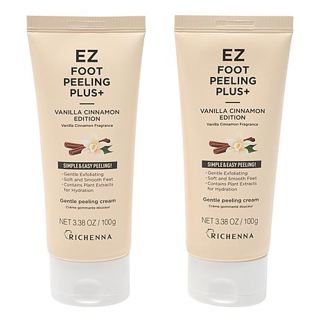 The Beauty Spy EZ Foot Peel Vanilla Cinnamon Duo | HSN