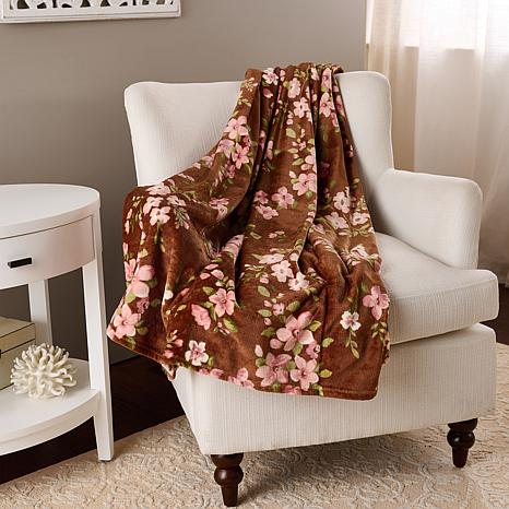 Warm & Cozy Lightweight Printed Plush Blanket - 23512015 | HSN