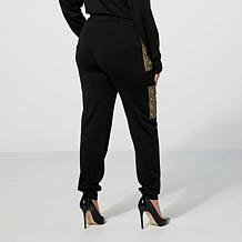 Harlem's Fashion Row Black Jogger | HSN