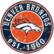 Denver Broncos Round Distressed Sign - 9277402 | HSN