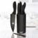 Gourmet Edge 7pc Diamond Nonstick Blade Set w/ Universal Knife Block ...