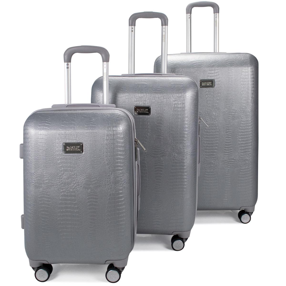 Badgley Mischka Snakeskin 3-Piece Expandable Luggage Set - 20454924 | HSN