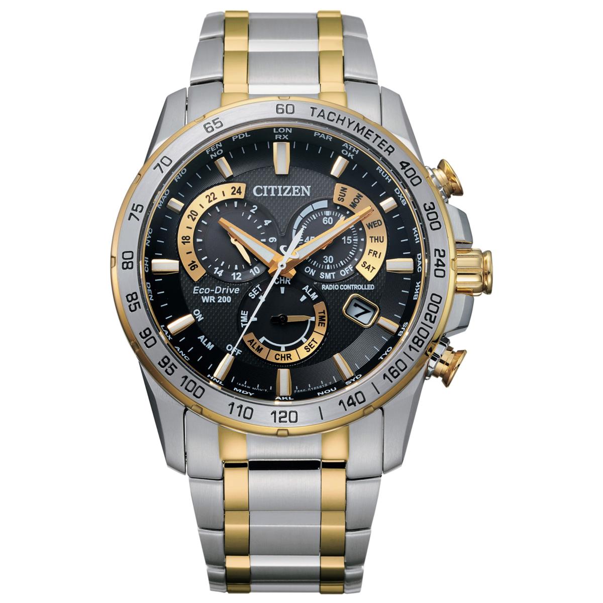 Citizen Men's Eco-Drive Radio Controlled PCAT Chronograph Watch | HSN