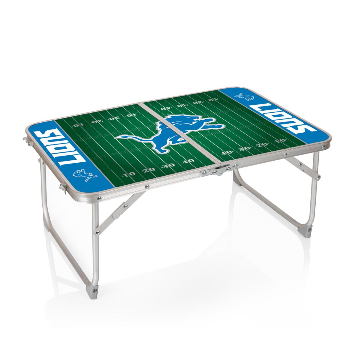 Officially Licensed NFL Detroit Lions Mini Portable Table | HSN