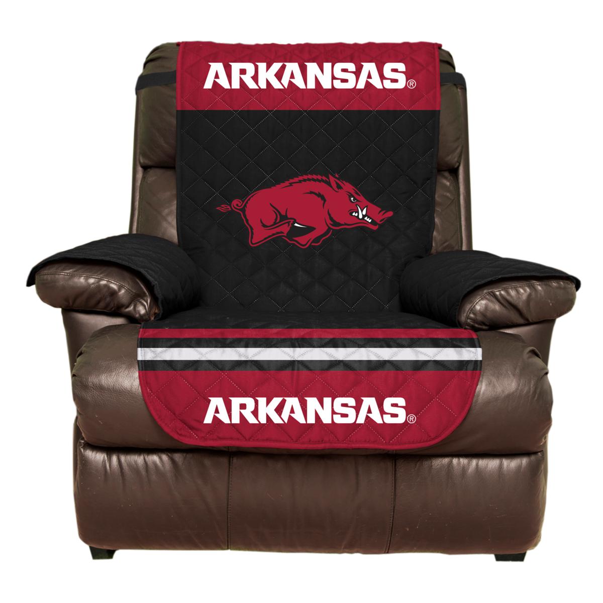 Officially Licensed NCAA Arkansas Razorbacks Recliner Protector | HSN