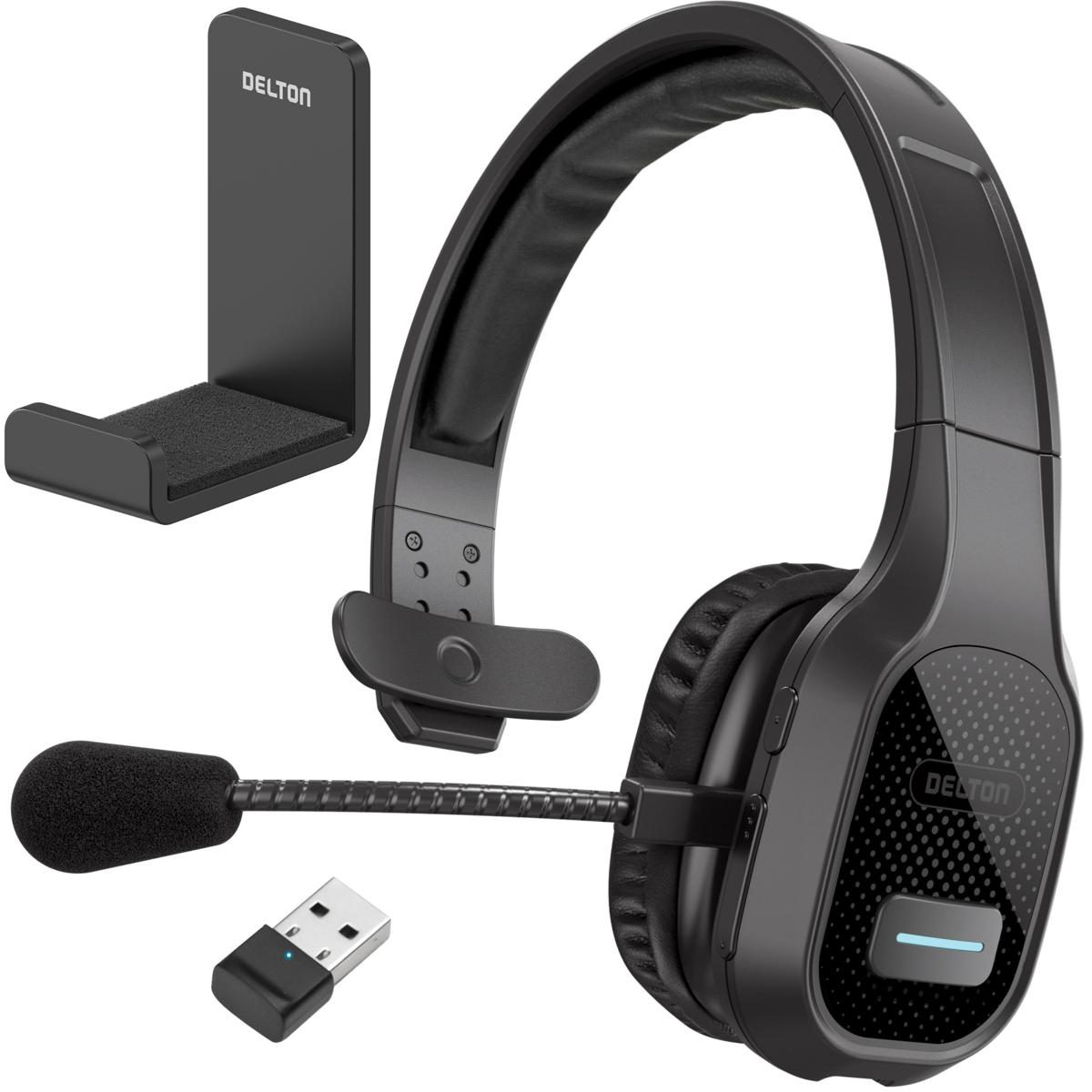 Delton Professional 20X Wireless Computer Headset with Mic | HSN
