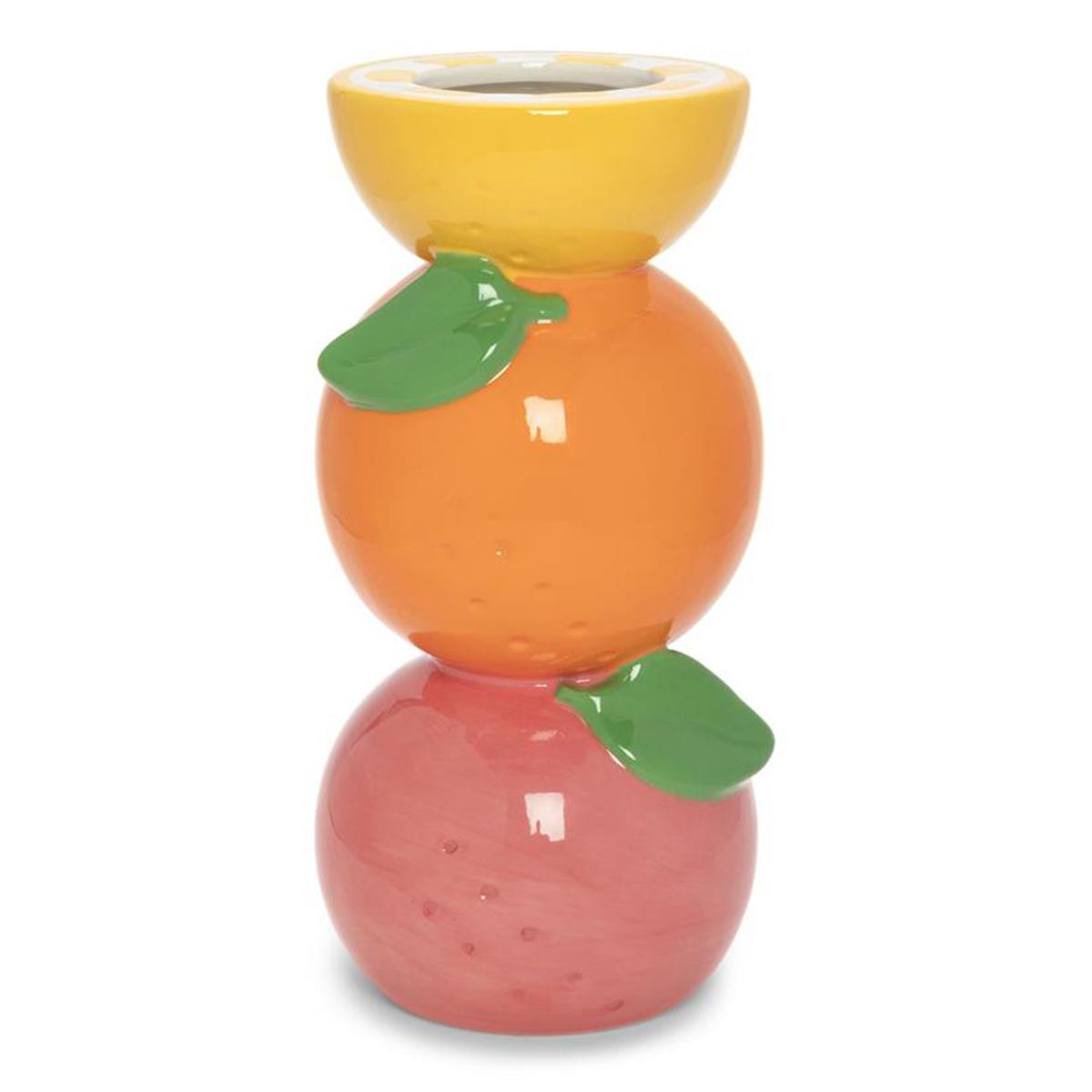 Ban.do Ceramic Vase - Stacked Citrus - 20814295 | HSN