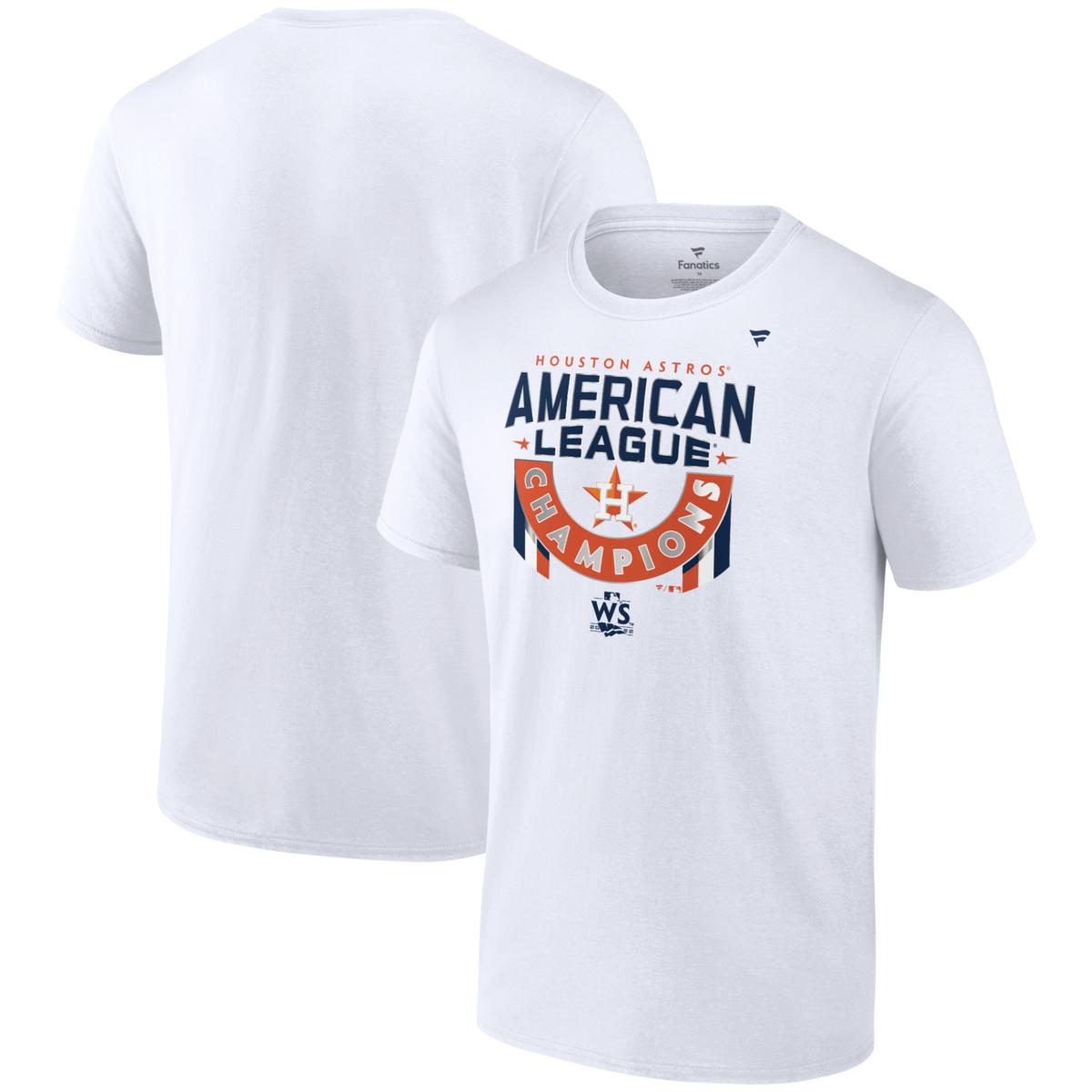 Officially Licensed MLB Men's Houston Astros White T-Shirt - 20932199 | HSN