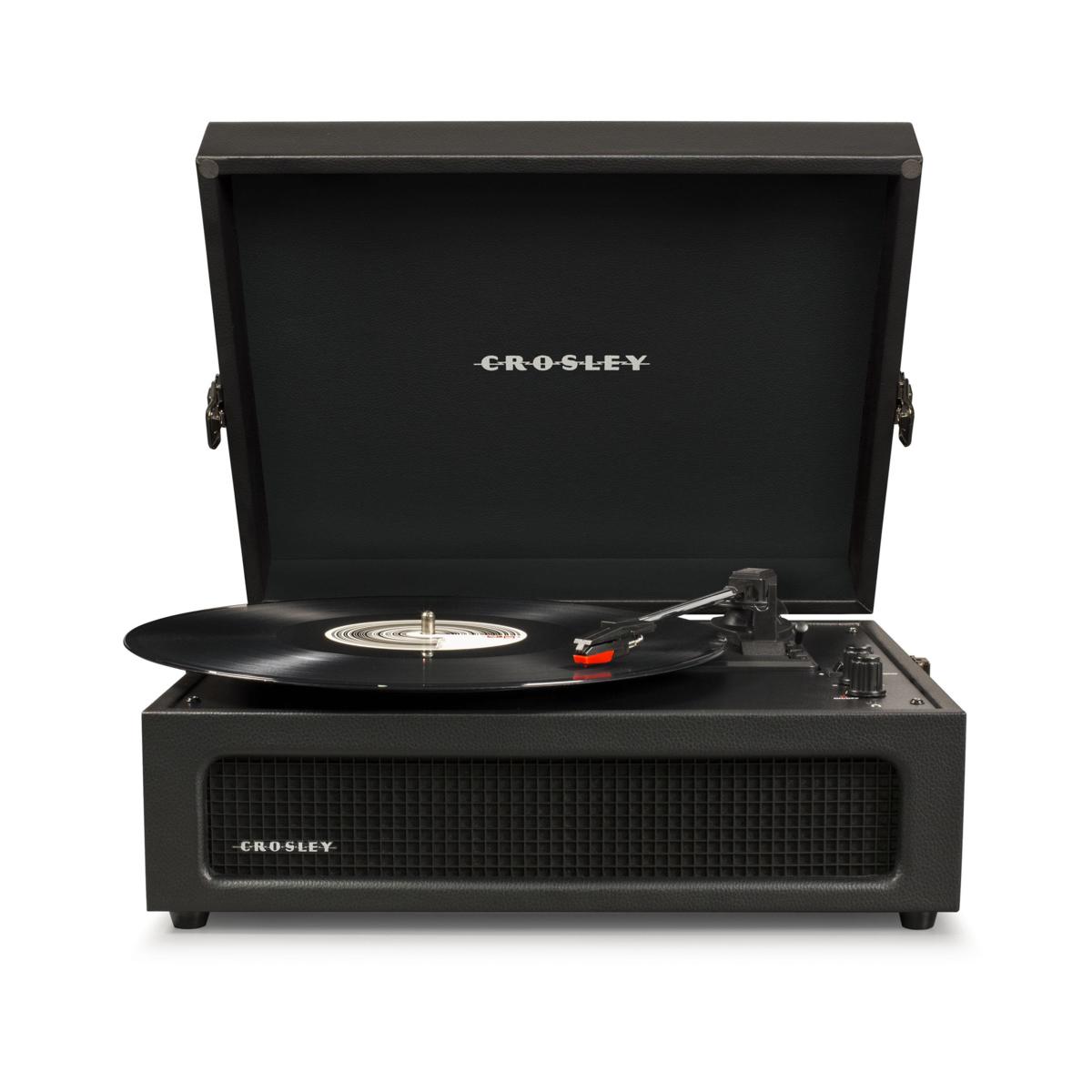 Voyager Bluetooth Vinyl Record Player - Black | HSN