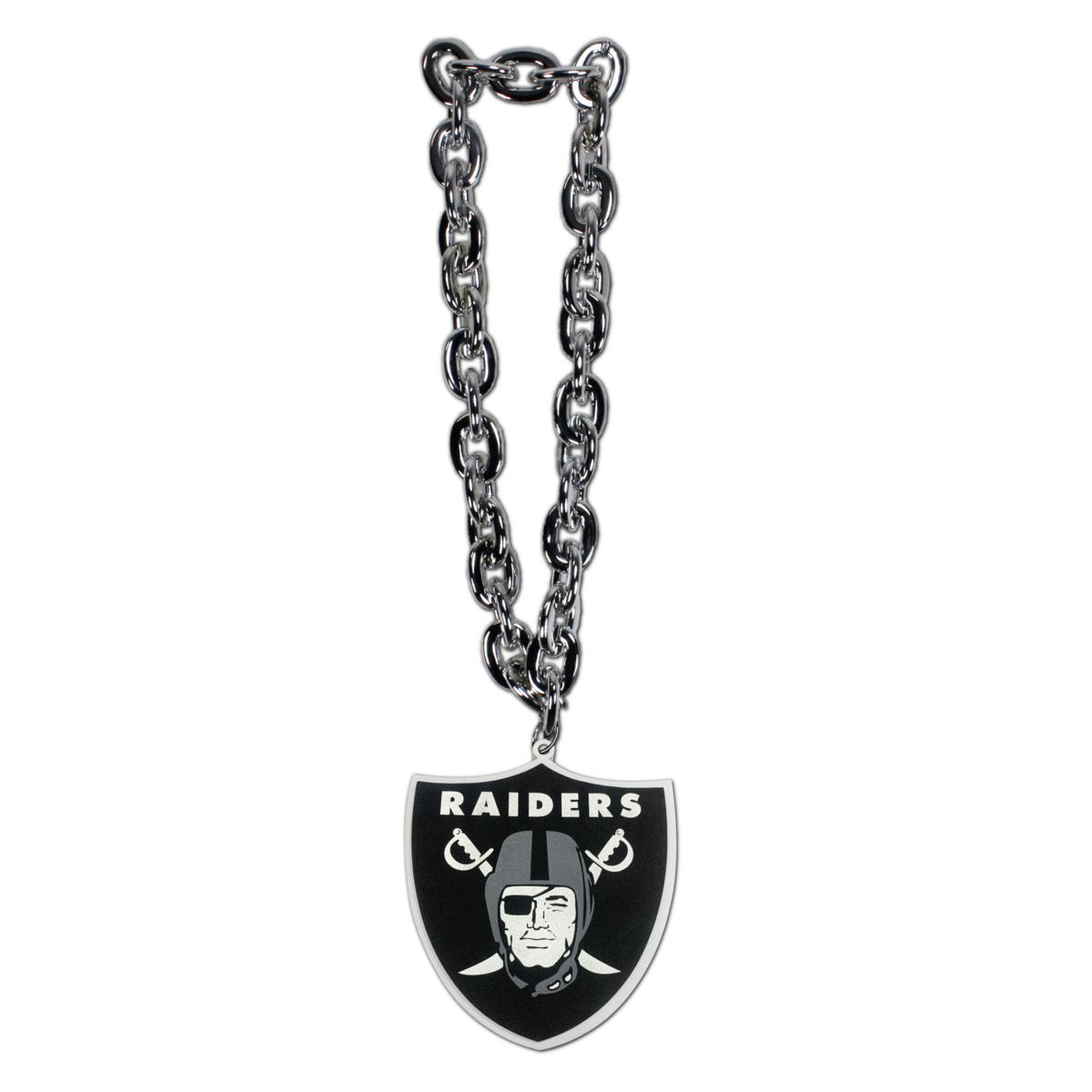 Las Vegas Raiders Oversized Superfan Chain Necklace - 21632454 | HSN