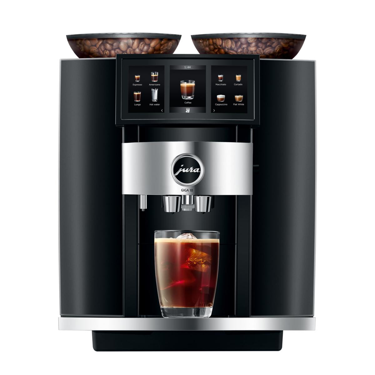 Giga 10 Diamond Black Automatic Coffee Machine | HSN