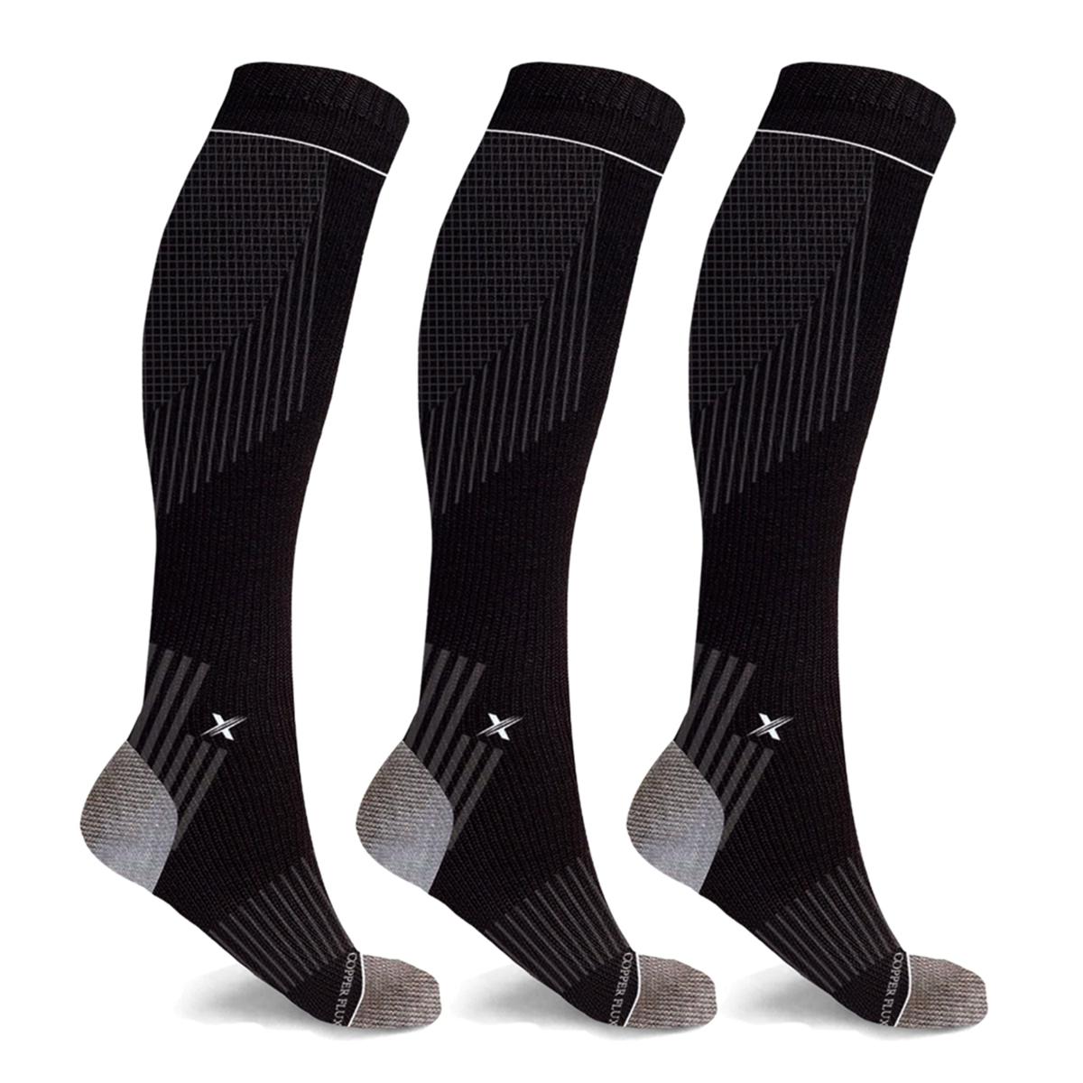 Extreme Fit 3-pk Copper Infused Knee-High Compression Socks - 22652114 ...
