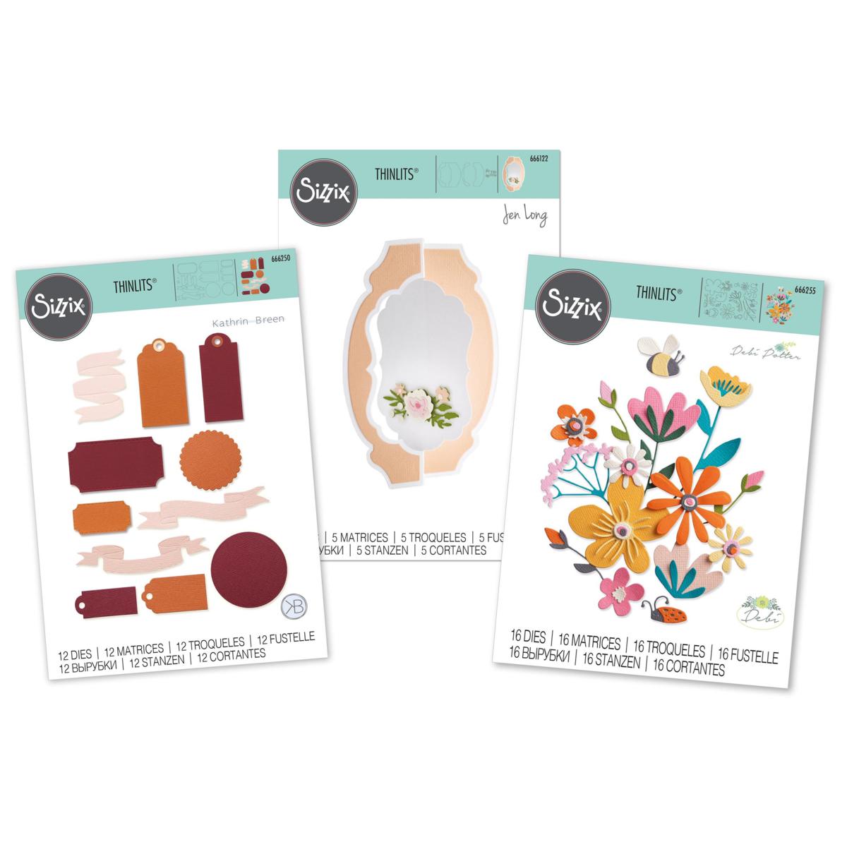 Sizzix® Thinlits® Die Set Bundle - 22925456 | HSN