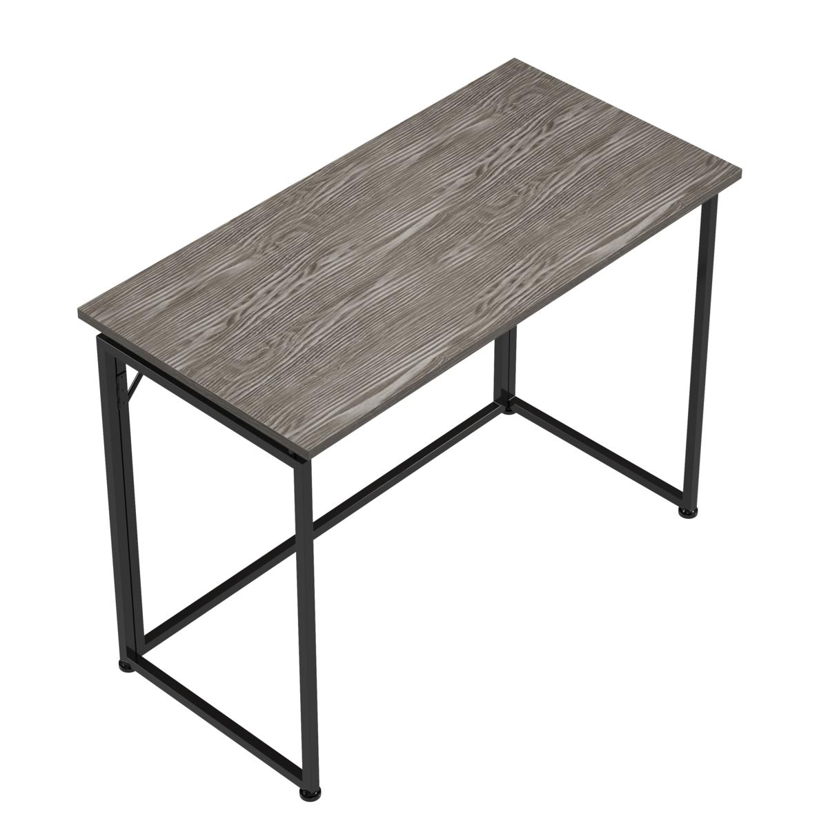 Techni Mobili Space Saving Folding Desk - Grey | HSN