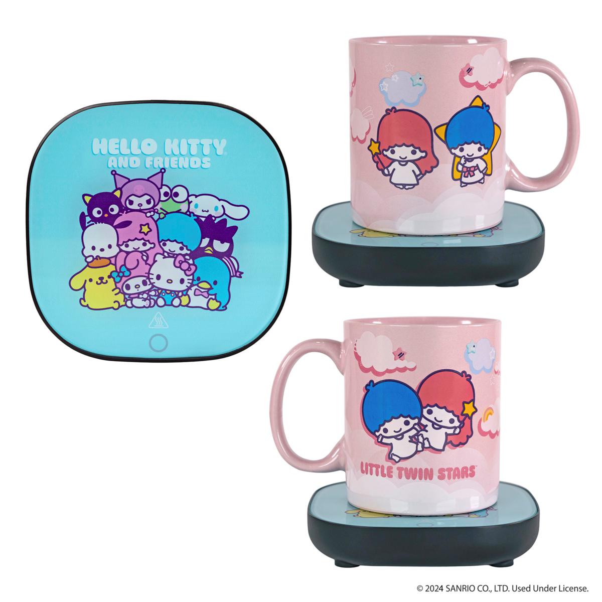 Uncanny Brands Hello Kitty & Friends Little Twin Stars Mug and Warmer ...
