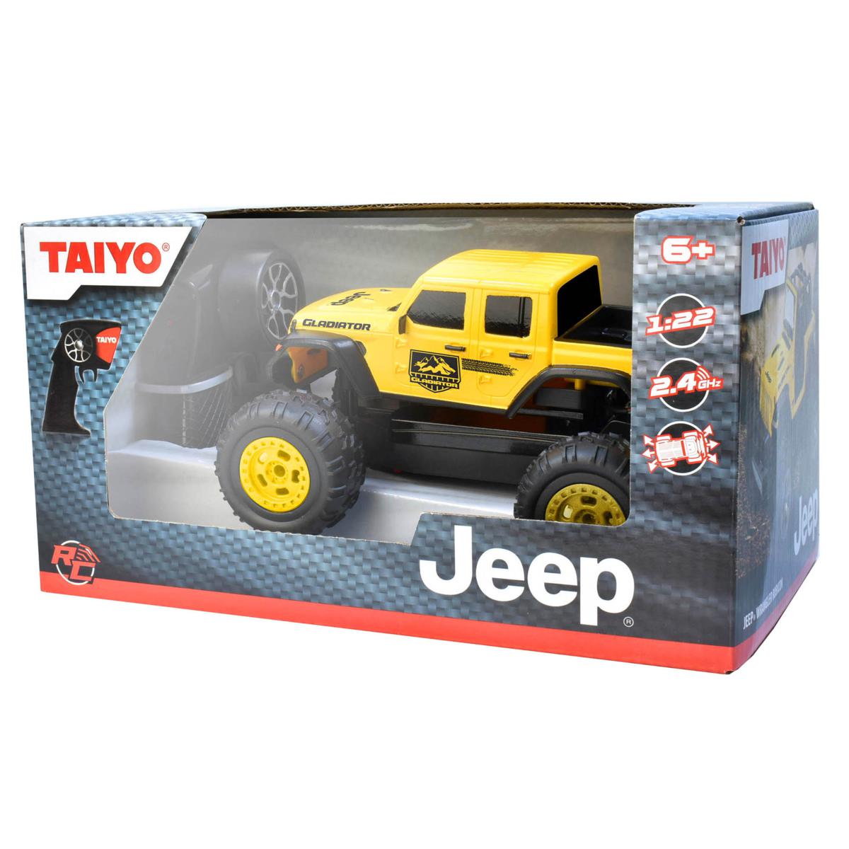 Toy Shock Jeep Gladiator 1:22 Scale Remote Control Hobby Car - 23301718 ...